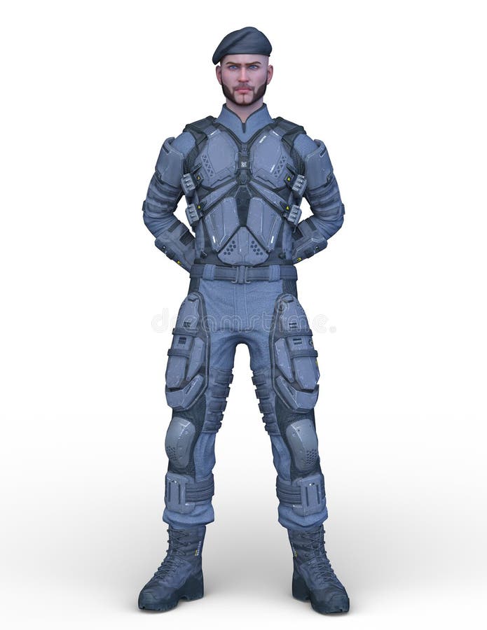 Cg Rendering Soldier Stock Illustrations – 472 Cg Rendering Soldier ...