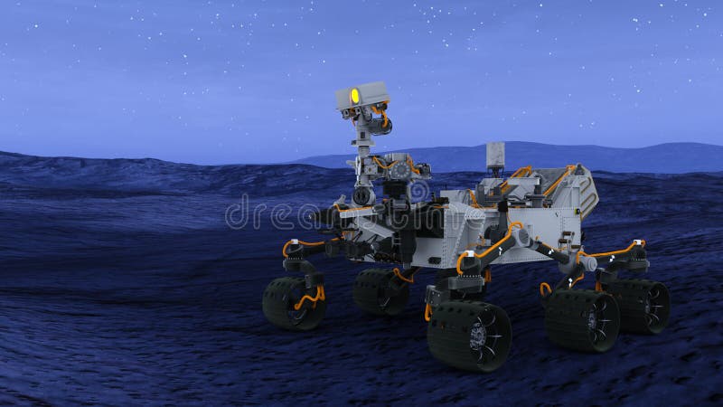 Space rover stock photo. Image of technology, base, planet - 104717412