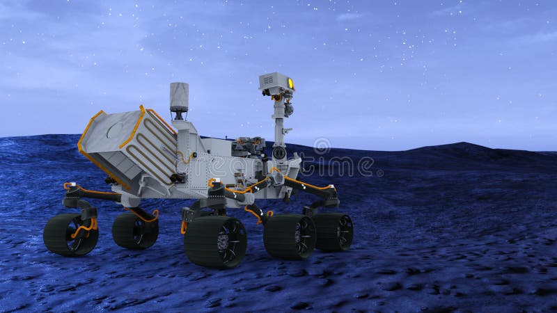 Space rover stock photo. Image of exploration, planet - 62485574