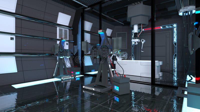 Space station laboratory stock photo. Image of space - 117369540