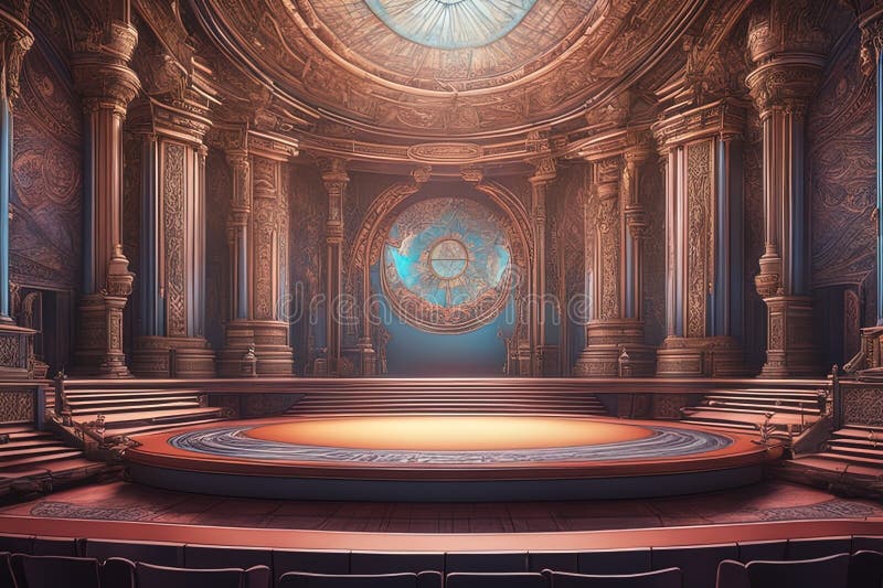 3 D Cg Rendering of a Stage3 D Cg Rendering of a Stage3 D Cg Rendering ...