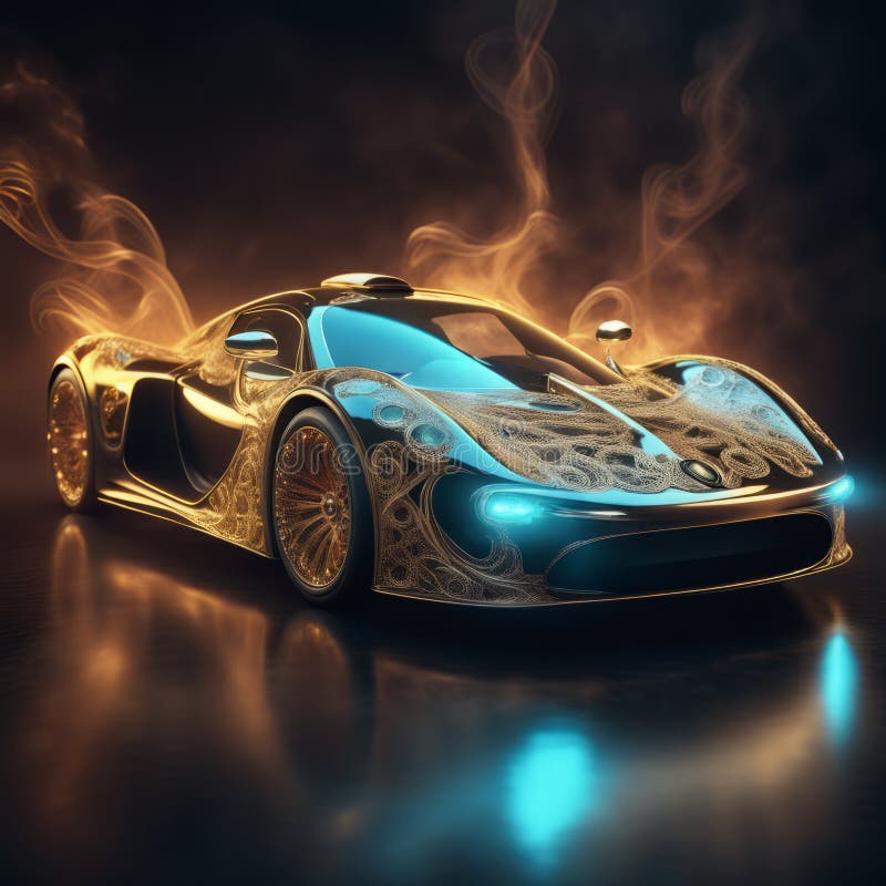 3d cg rendering of a super stock photo. Image of design - 354578410