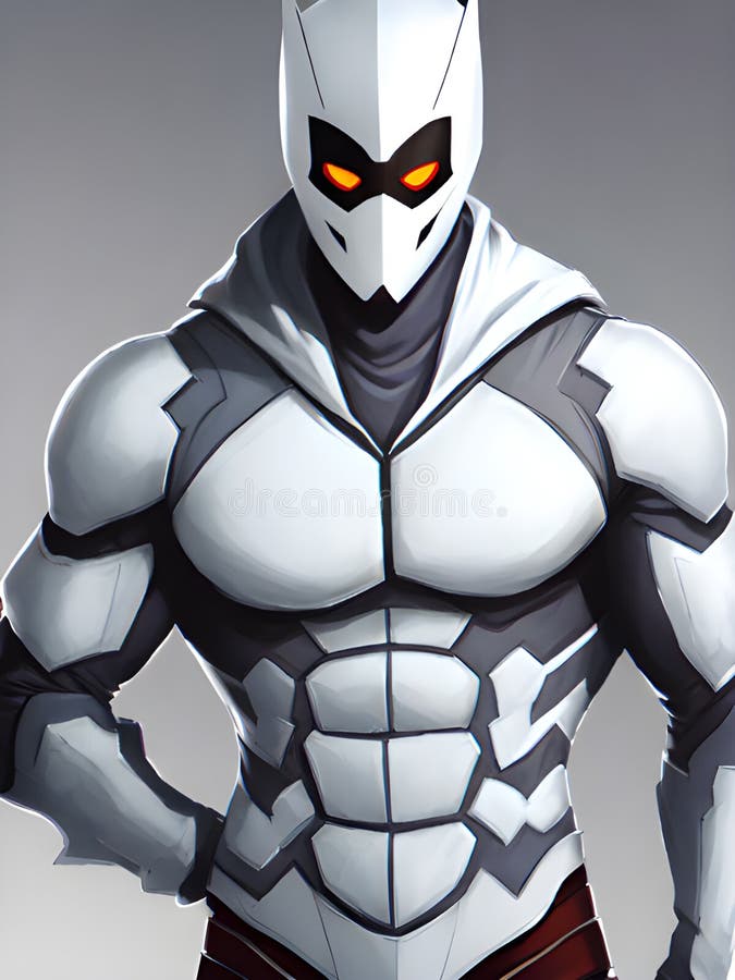 3d Cg Rendering of a Super Hero Stock Illustration - Illustration of ...