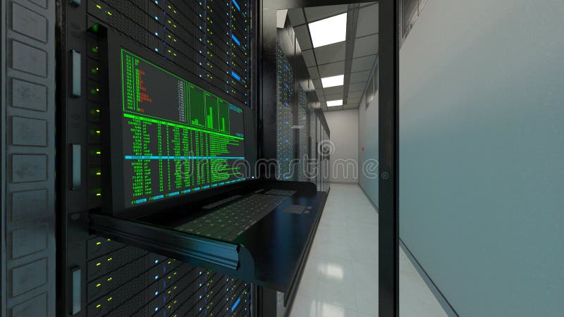 Supercomputing center stock image. Image of supercomputing - 114277555