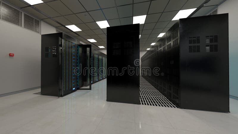 Supercomputing center stock photo. Image of processor - 114277620
