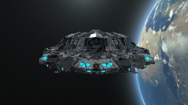 UFO stock illustration. Illustration of heavenly, mystery - 113022970