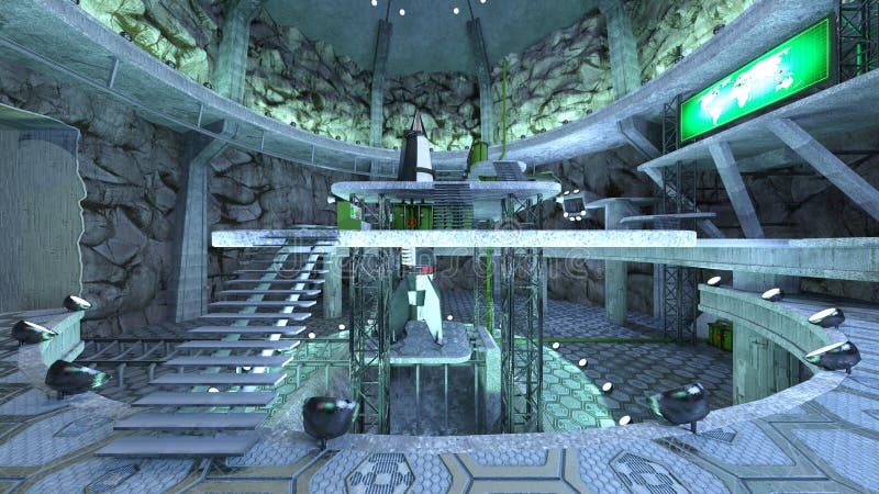 Underground fortress stock photo. Image of bedrock, base - 104512424