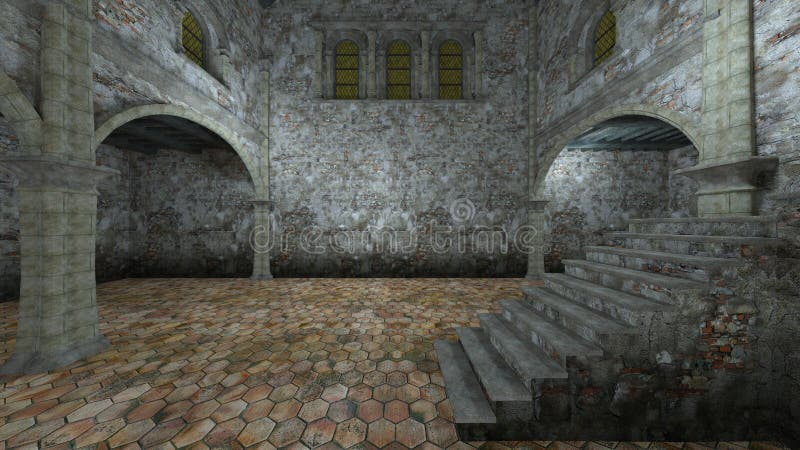 Underground fortress stock illustration. Illustration of monument ...