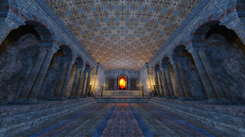 Underground temple stock image. Image of castle, building - 105285757