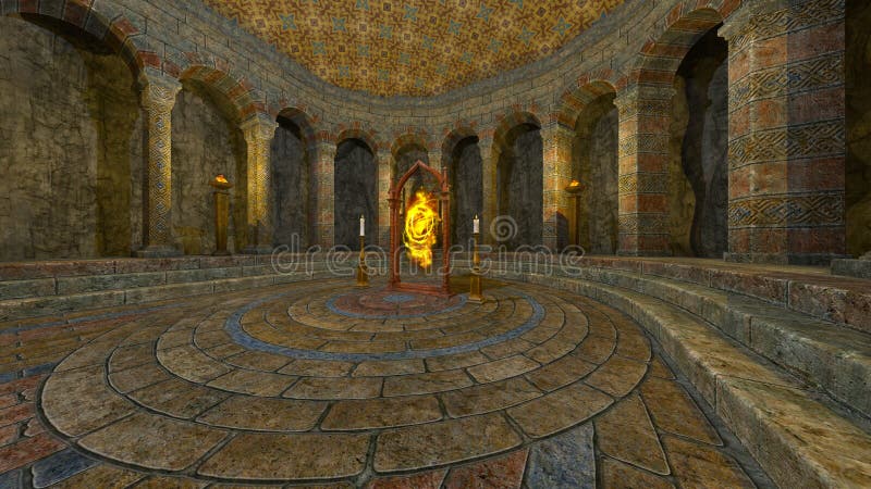 Underground temple stock photo. Image of archeology - 105357106