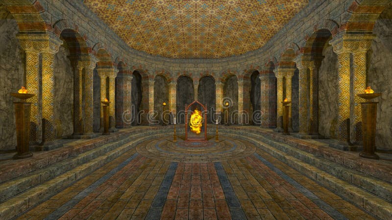 Underground temple stock photo. Image of ruins, castle - 105357224