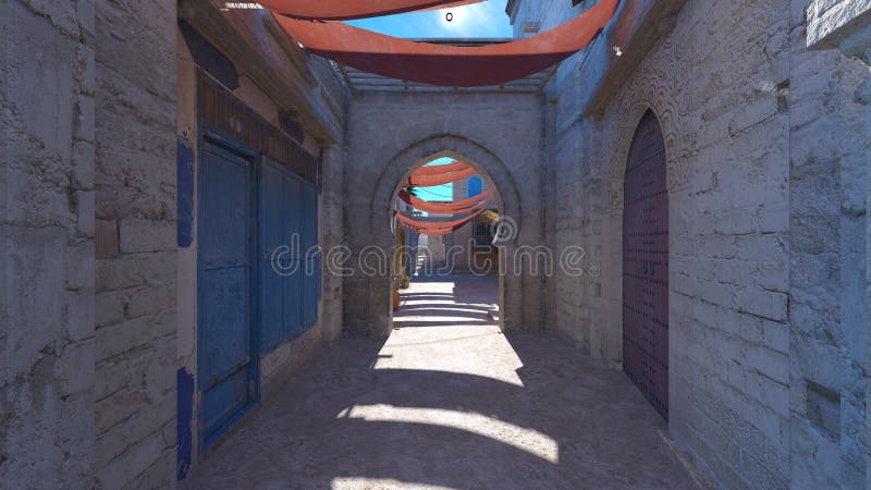 3D CG Rendering of Urban Area Stock Photo - Image of technology, design ...