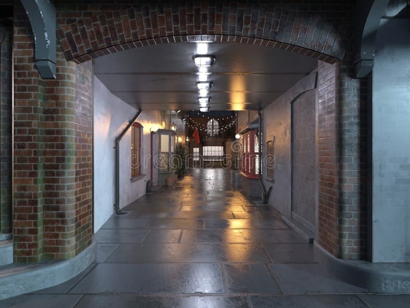 3D CG Rendering of Urban Area Stock Illustration - Illustration of city ...