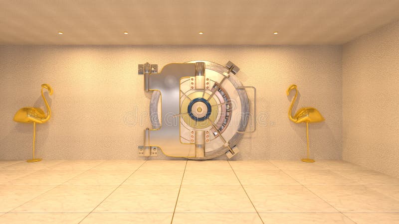 Vault room stock photo. Image of bank, strict, gold - 113191124