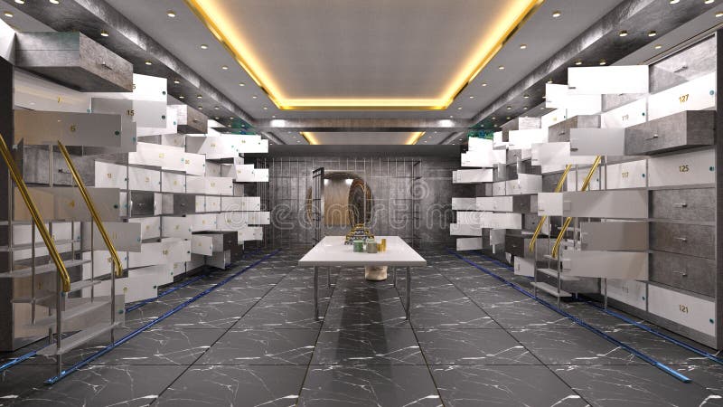Vault room stock photo. Image of vault, locksmith, security - 113344110
