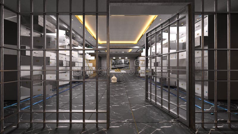 Vault room stock photo. Image of vault, security, gilt - 113344150