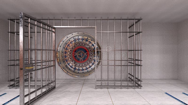 Vault room stock photo. Image of bank, security, gold - 113344162
