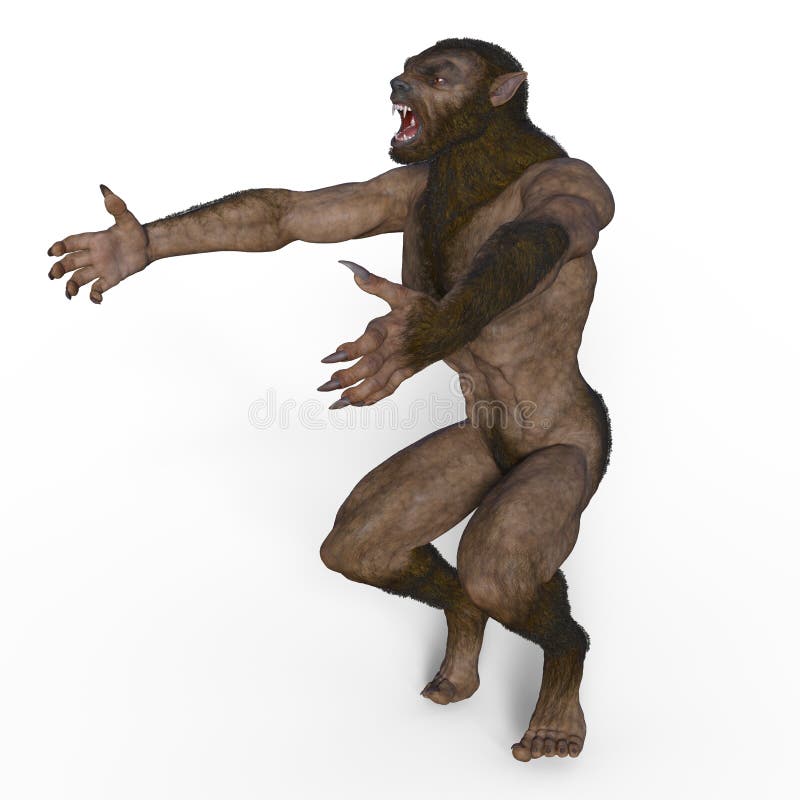 Werewolf Stock Illustration Illustration Of Werewolf 109516494