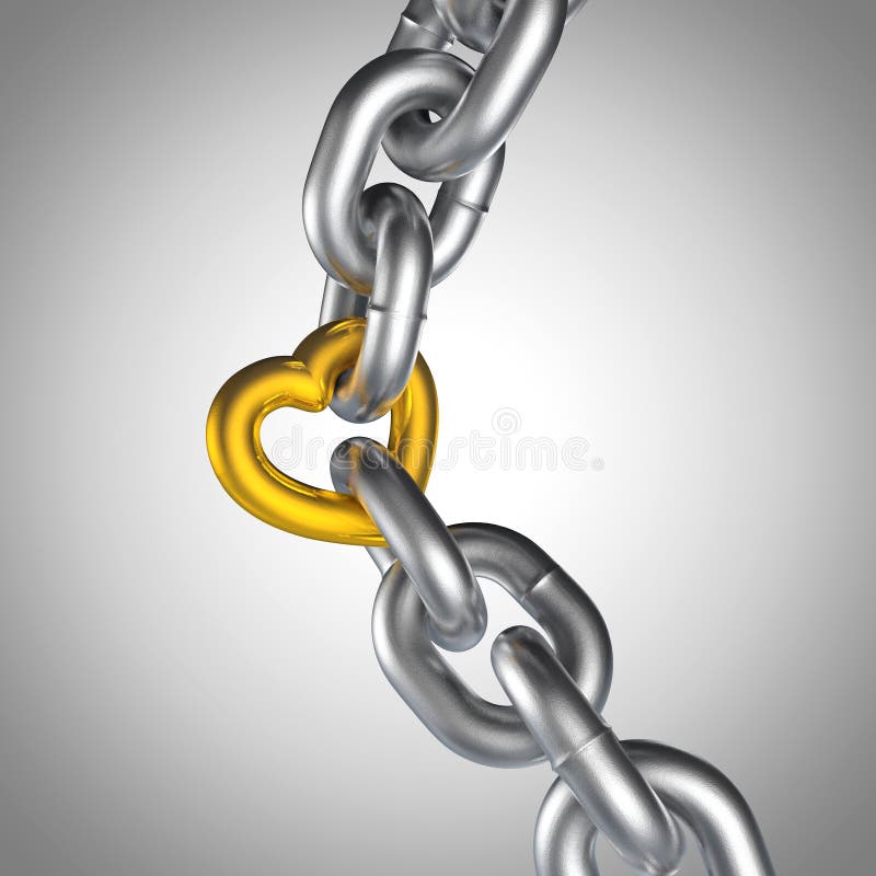 Chain Set 1 stock vector. Illustration of close, steel - 15000319
