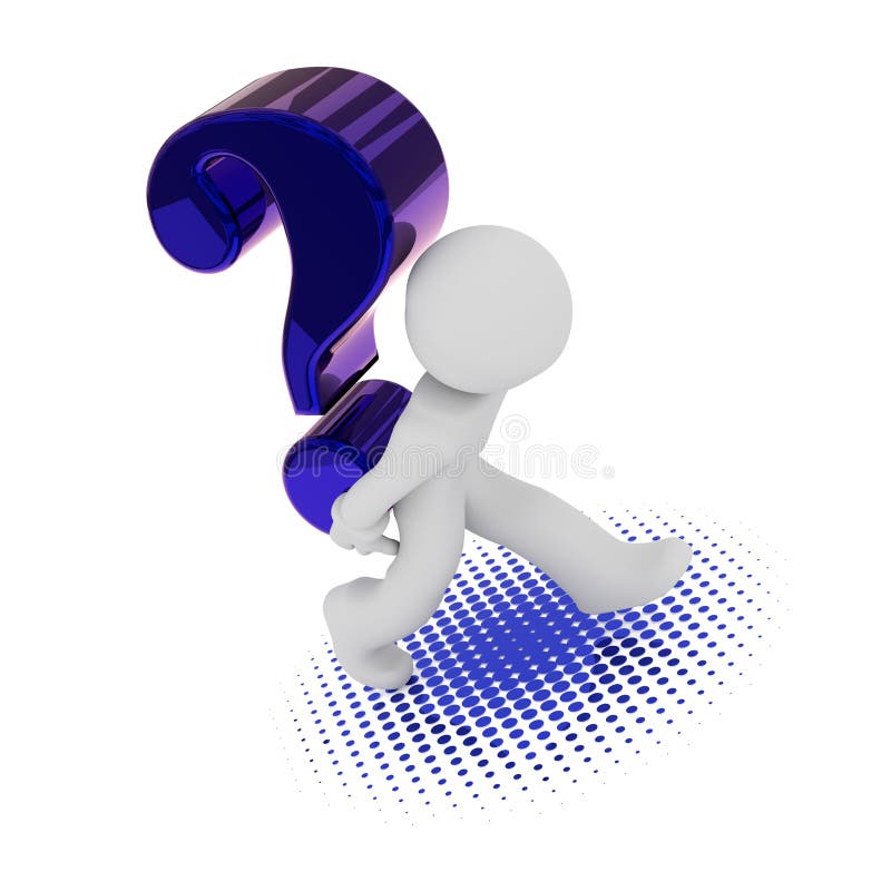 3d Person Blue Question Mark Stock Illustrations – 469 3d Person Blue ...