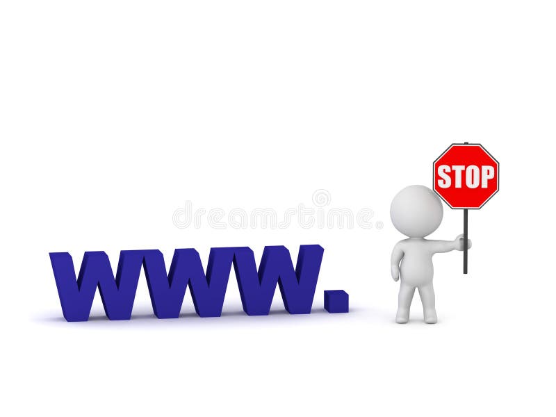 3d Guy Stop Sign Stock Illustrations – 422 3d Guy Stop Sign Stock ...