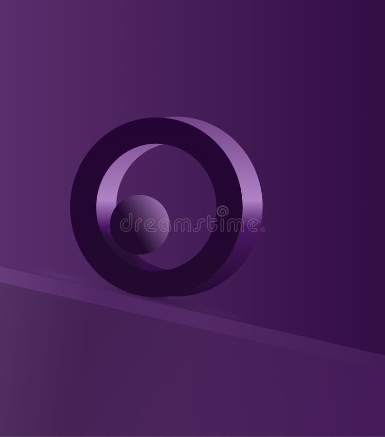 3d Character from a Fontset, Purple 3D Rendered Alphabet BANNER Stock ...