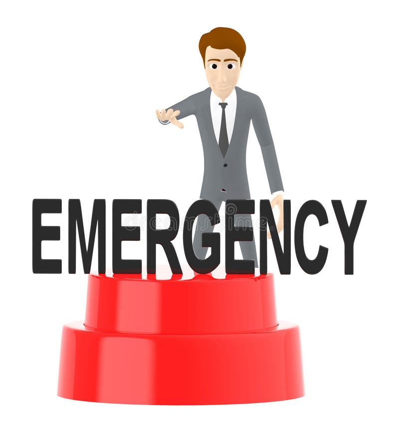 Emergency text stock illustration. Illustration of crisis - 46170342