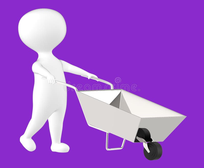 Clipart Of Man Moving 3d