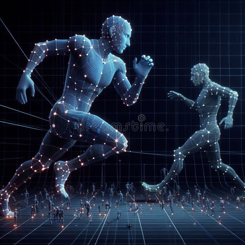 51 40. 3D Character Motion Capture_ Recording and Tran Stock ...