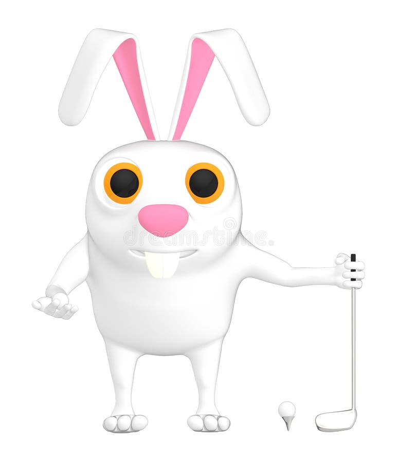 Rabbit Golf Stock Illustrations – 220 Rabbit Golf Stock Illustrations ...