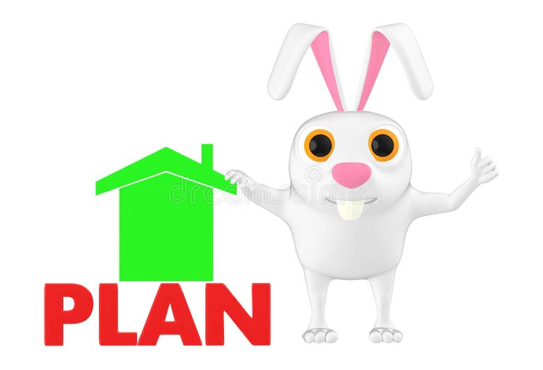 Rabbit Build House Stock Illustrations – 21 Rabbit Build House Stock ...