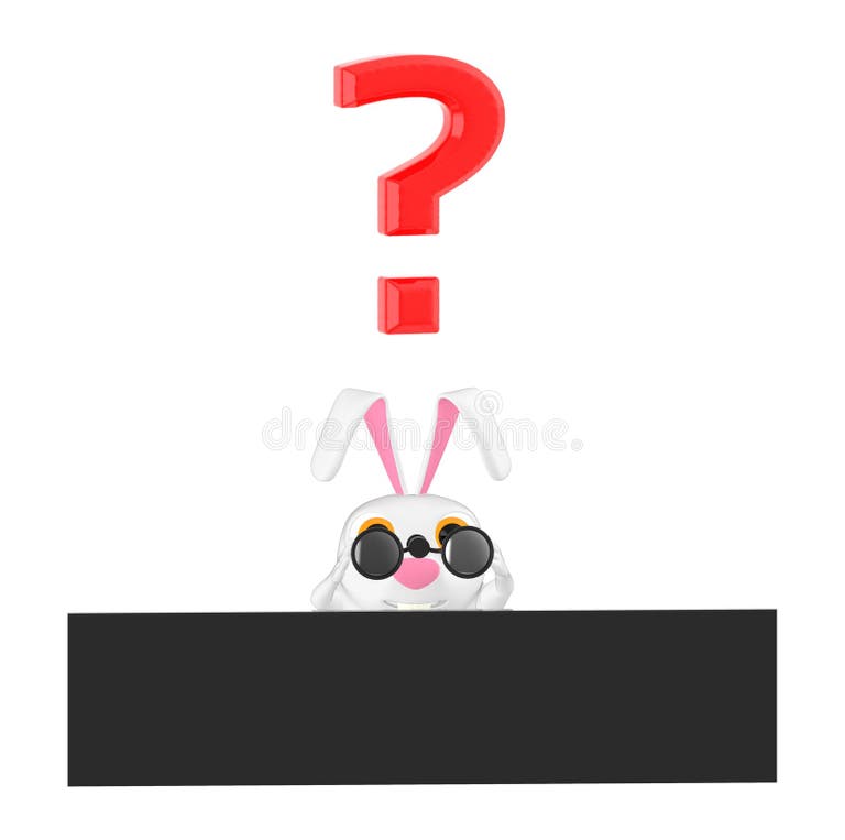 Rabbit Question Mark Stock Illustrations – 68 Rabbit Question Mark ...
