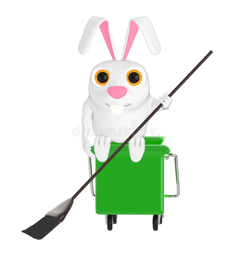 Rabbit-banker stock vector. Illustration of bank, credit - 13389714