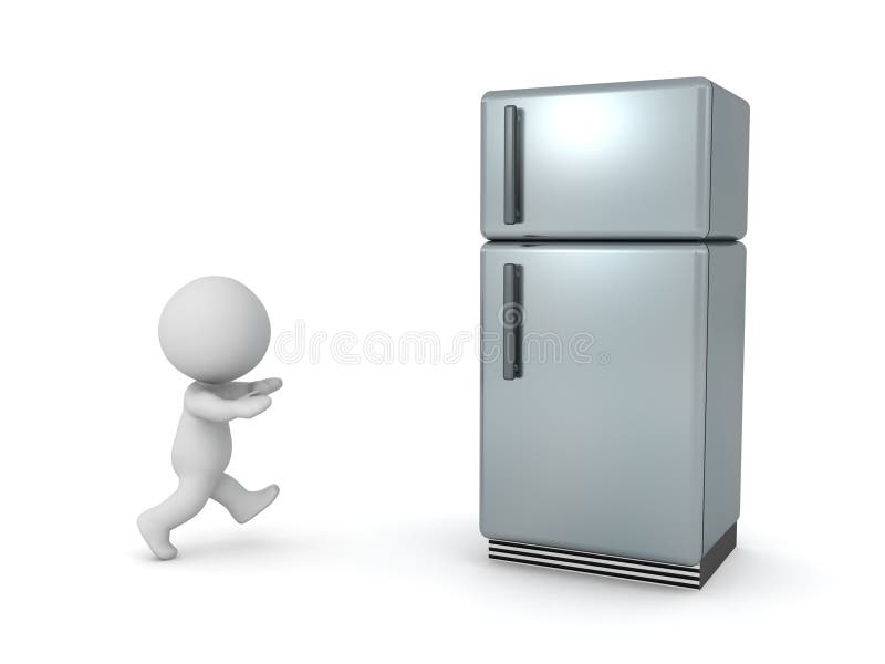 Running Fridge Stock Illustrations – 90 Running Fridge Stock ...