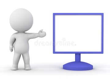 Computer Monitor Character Stock Illustrations – 22,419 Computer ...