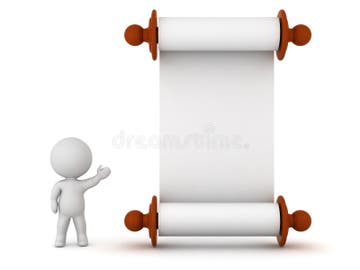 3d Small Man Scroll Stock Illustrations – 62 3d Small Man Scroll Stock ...