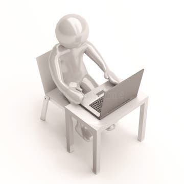 3d Character Working Computer Stock Illustrations – 2,758 3d Character ...