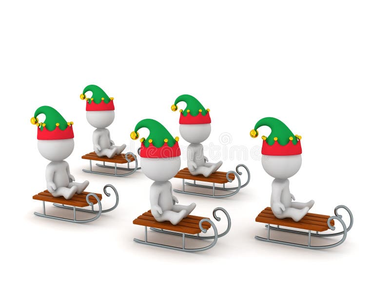 Elf Sleds Stock Illustrations – 22 Elf Sleds Stock Illustrations ...