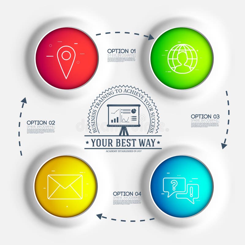 3d Chart Diagram Business Presentation. Realistic Vector Illustration ...