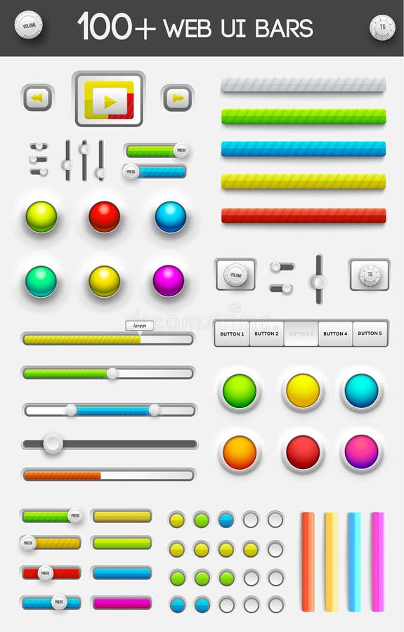 3d Chart Diagram Business Presentation. Realistic Vector Illustration ...