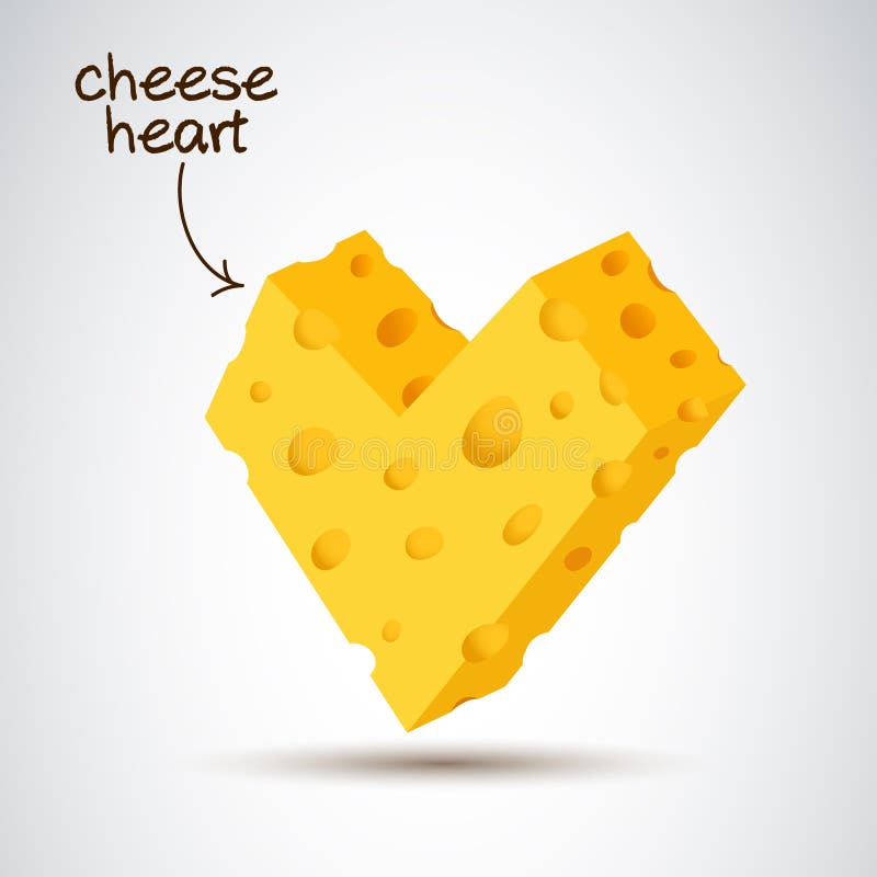 Cheese Heart Stock Illustrations – 4,244 Cheese Heart Stock ...