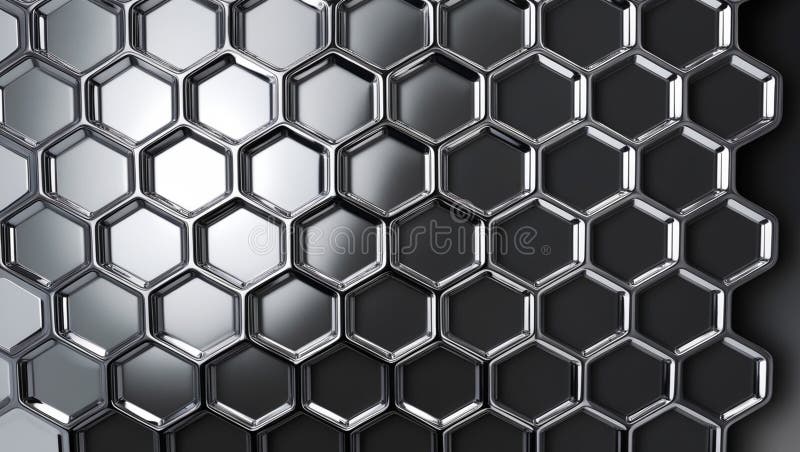 3D Chrome Background Gray Black Tone JPG Stock Illustration ...