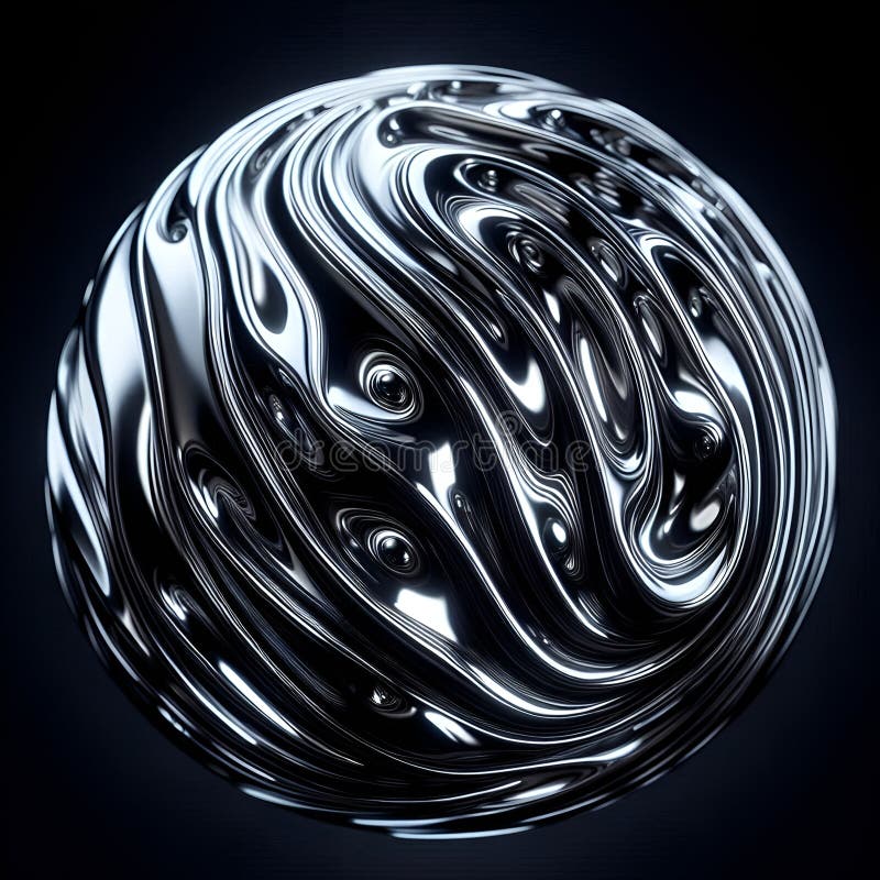 3d Chrome Sphere Stock Illustrations – 5,195 3d Chrome Sphere Stock ...