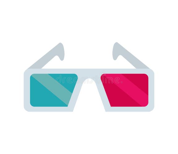 3d cinema glasses stock vector. Illustration of vector - 289621069