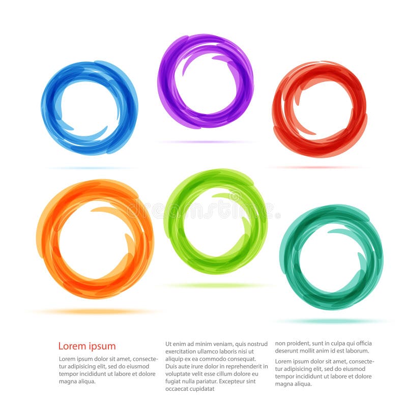 3D Price Tags Set 2. into Circle New Stock Vector - Illustration of ...