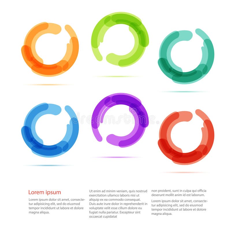 3D Price Tags Set 2. into Circle New Stock Illustration - Illustration ...