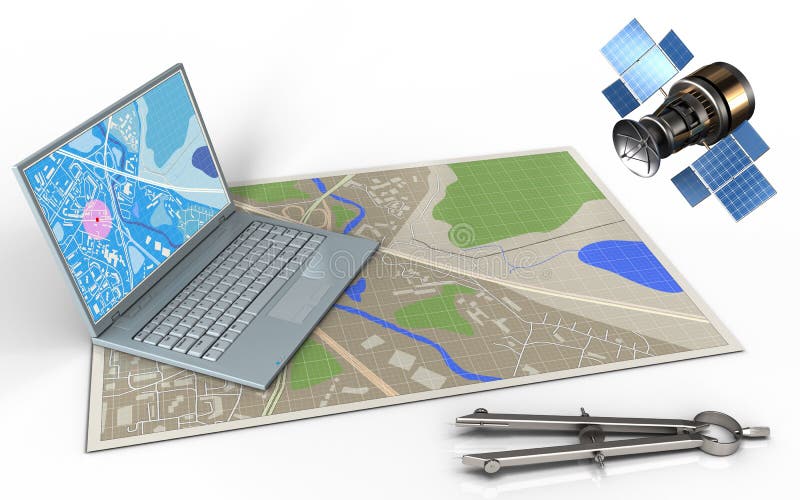 3d circle tool stock illustration. Illustration of laptop - 102627651