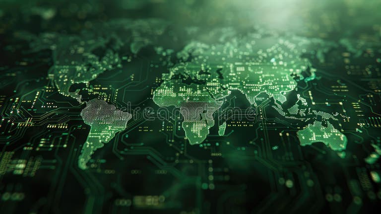 Semiconductor World Map Stock Illustrations – 166 Semiconductor World ...