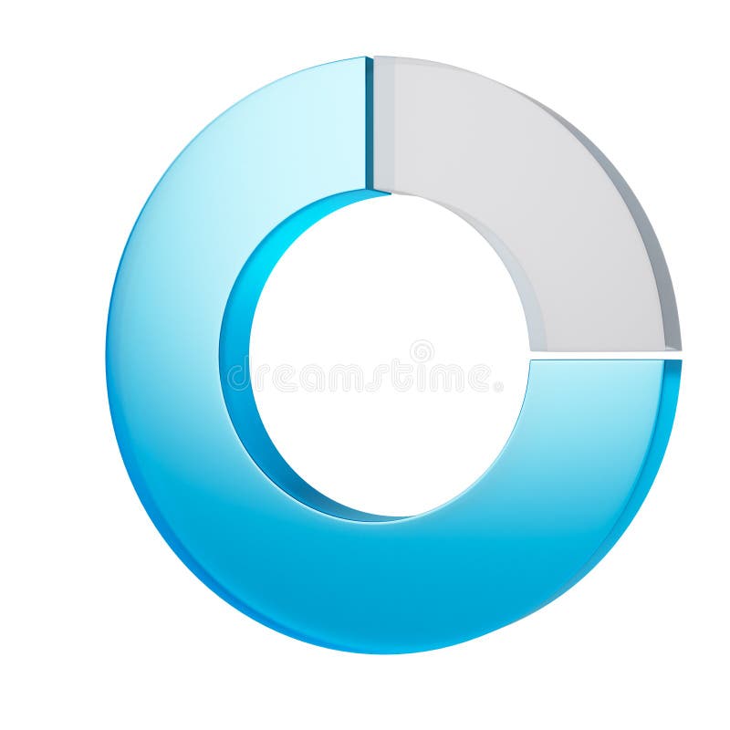 Circular Percentage Chart Graphic Stock Illustration - Illustration of ...