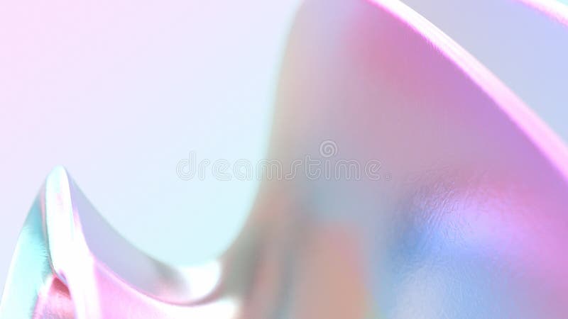 3d Clear Colorful Background in Multicolor Style Illustration. Stock ...